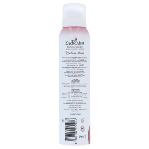 Buy Enchanteur Rose Oud Body Mist 150ml in Nepal | Buy Health & Beauty ...