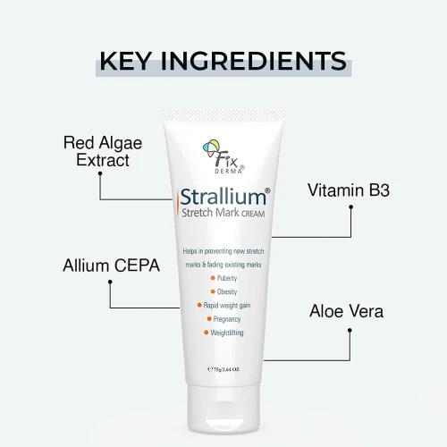 Buy Fixderma Strallium Stretch Mark Cream, Removes Pregnancy stretch ...